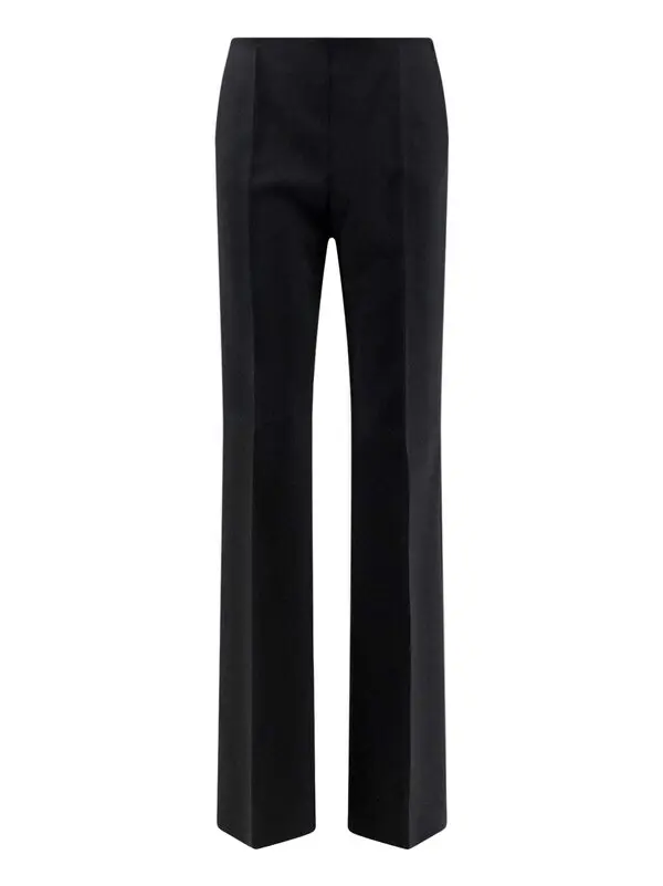 Max Mara Stretch Virgin Wool Trousers - Multicolor
