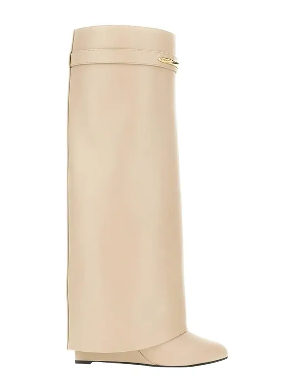 Givenchy Knee High Wedge Boots - Multicolor