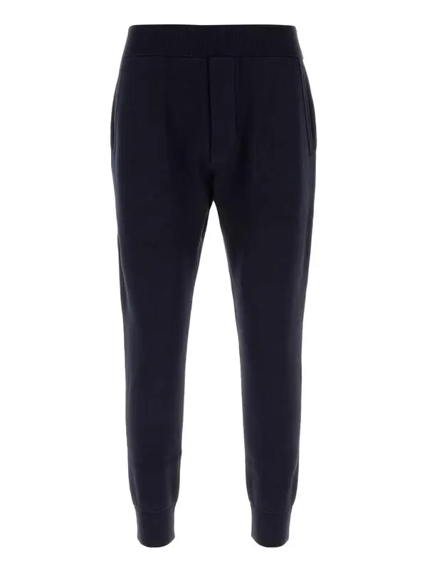 Dsquared2 Navy Knit Joggers - Blue
