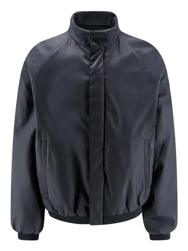 Gucci Lightweight Nylon Bomber Jacket - Black