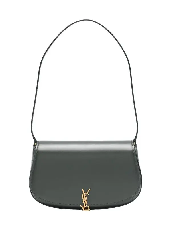 Saint Laurent Calf Leather Shoulder Bag - Green