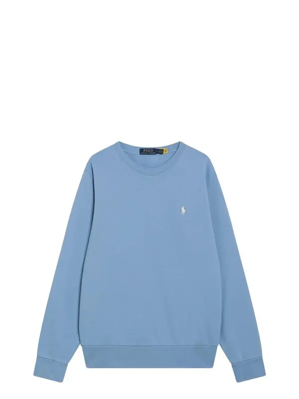 Polo Ralph Lauren Light Cotton Crew-neck Sweatshirt - Blue