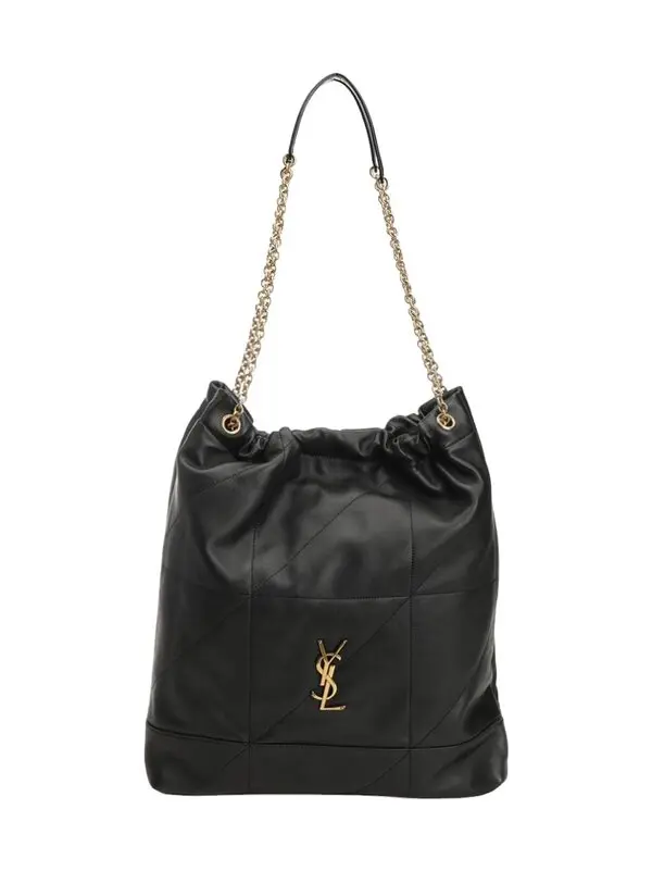 Saint Laurent Pochon Jamie Large Bag - Black