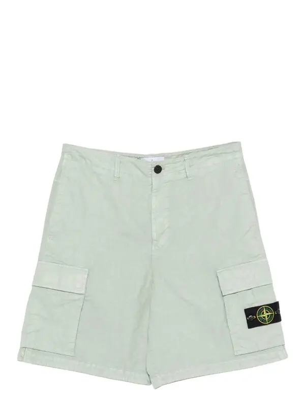Stone Island Cargo Bermudas - Green