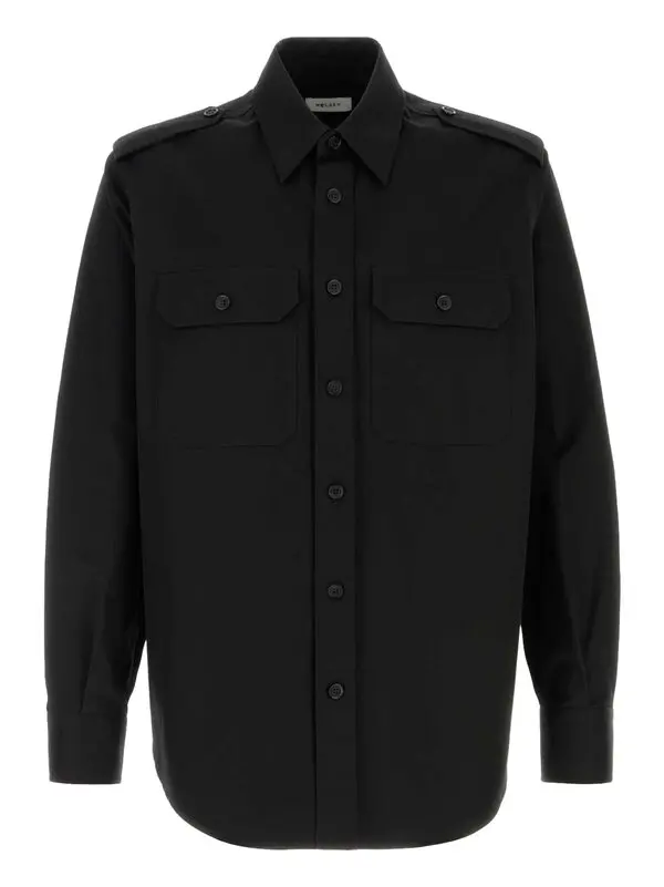 Alexander McQueen Cotton Shirt - Black