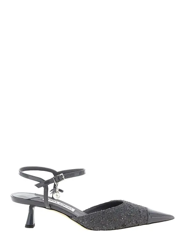 JIMMY CHOO Aren Slingback - Gray
