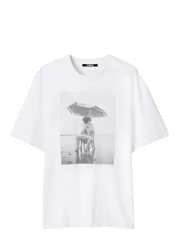Jacquemus Le Tshirt Campagne - White