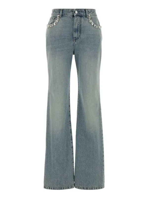 Alexander McQueen Denim Jeans - Blue