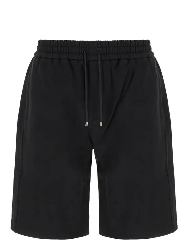 Saint Laurent Logo Detailed Drawstring Shorts - Multicolor