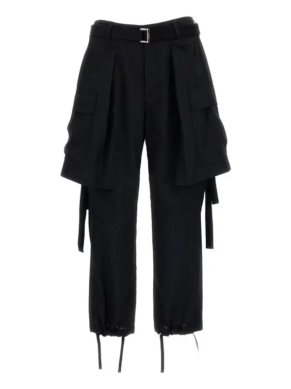 Sacai Layered Cargo Trousers - Multicolor