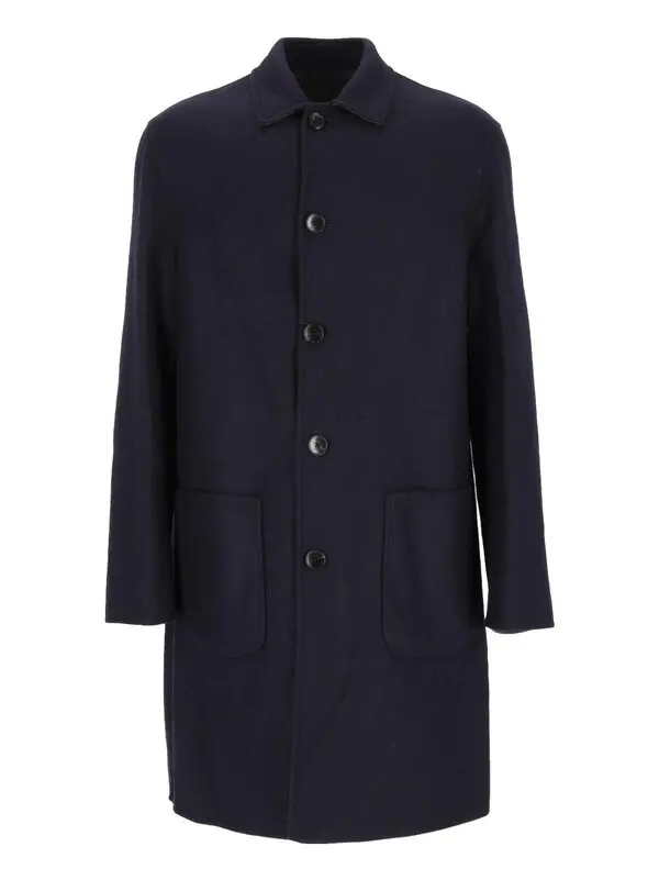Etro Soho Reversible Coat - Blue