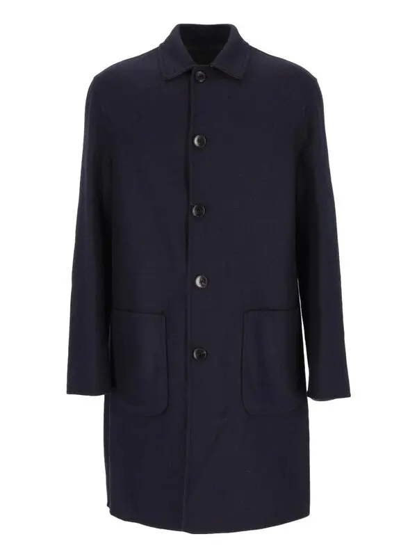 Etro Soho Reversible Coat - Blue