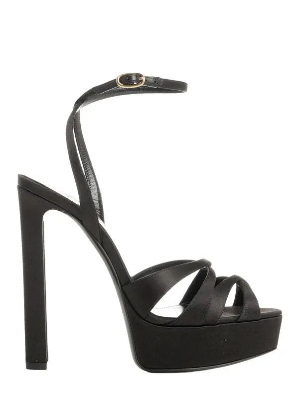 Saint Laurent Chandelle Sandals - Black