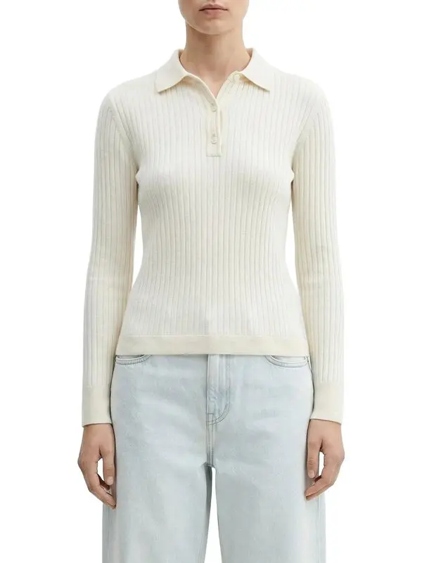 Max Mara Cashmere And Silk Polo - Nude