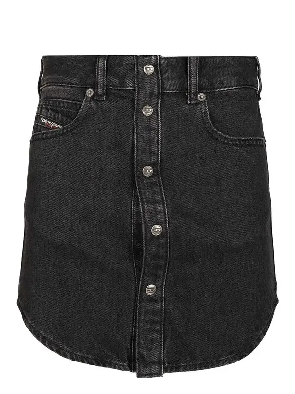 DIESEL® De-ard Miniskirt - Black