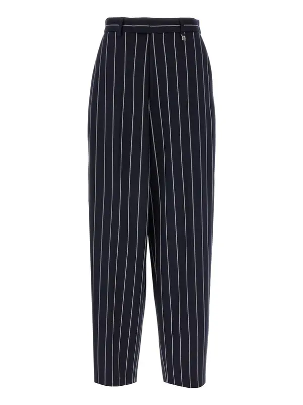 Giuseppe Di Morabito Striped Trousers - Blue