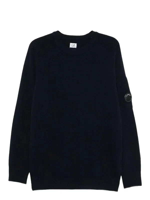 C.P. COMPANY Crew Neck Pullover - Blue