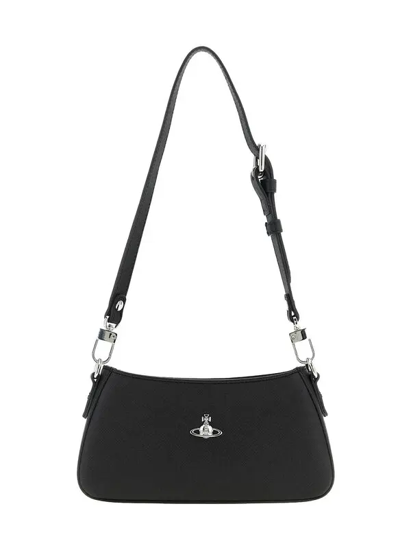 VIVIENNE WESTWOOD Tasha Shoulder Phone Bag - Black