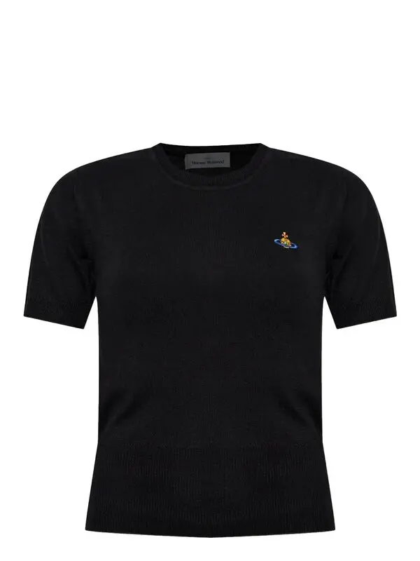 VIVIENNE WESTWOOD Bea Wool Top - Black