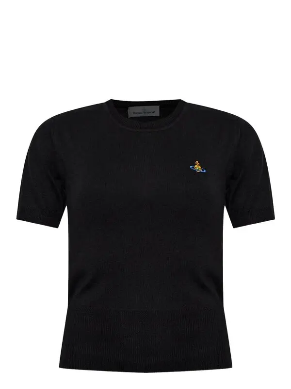 VIVIENNE WESTWOOD Bea Wool Top - Black