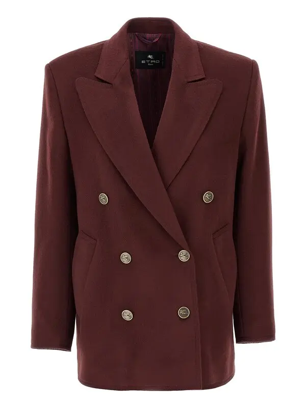 Etro Double-breasted Blazer - Multicolor