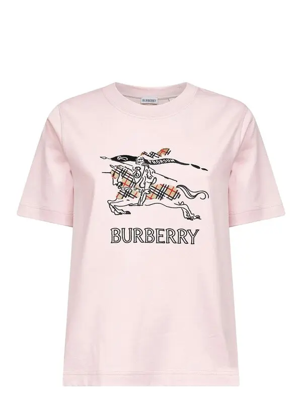 Burberry Cotton Ekd Sketch T-shirt - Multicolor