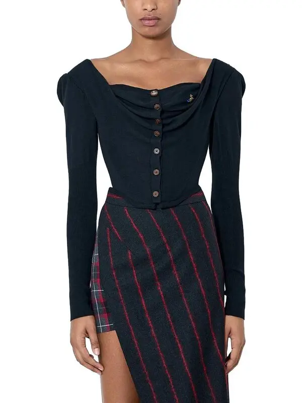 VIVIENNE WESTWOOD Cotton And Cashmere Knitwear - Black