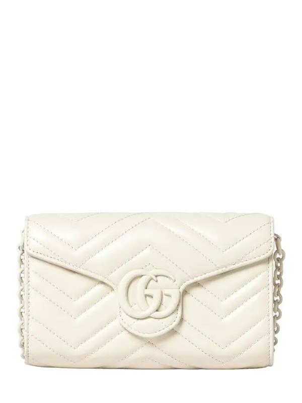 Gucci Quilted Leather Mini Bag - Cream