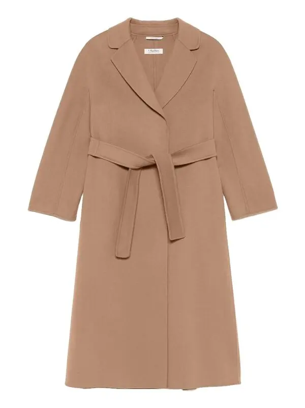 Max Mara Archive Beige Single Breasted Coat - Cream