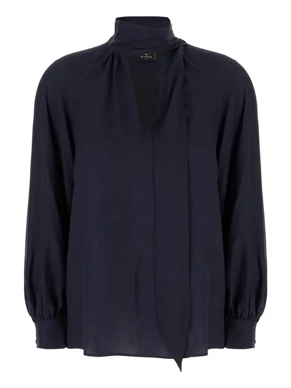 Etro Tie Neck Blouse - Multicolor
