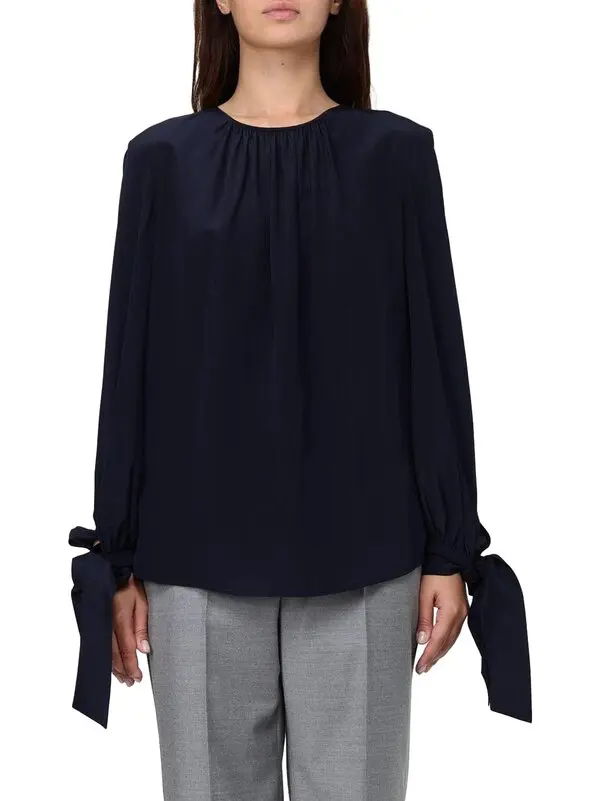 Max Mara Silk Blouse - Blue