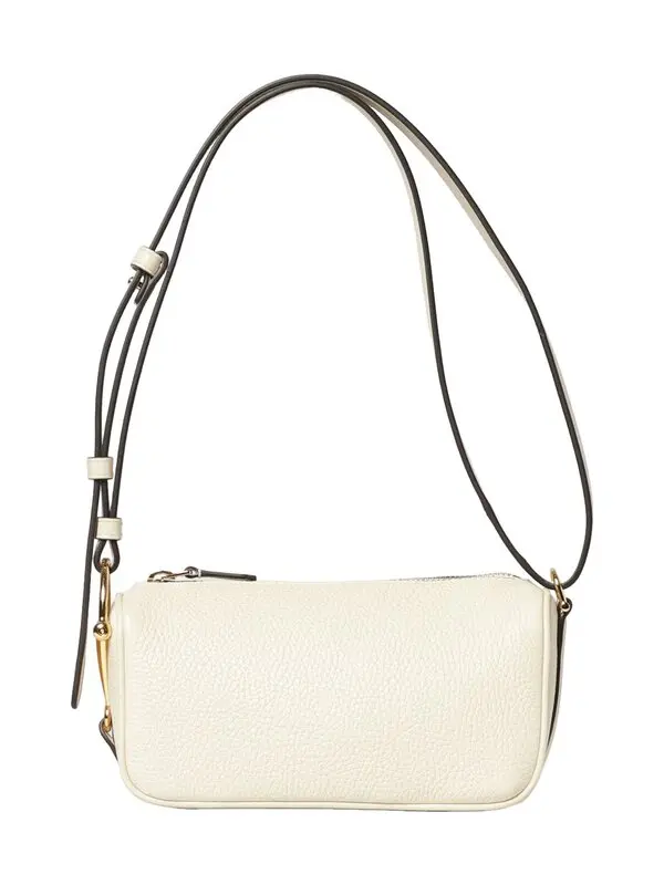 Gucci Mini Hammered Leather Bag - Cream