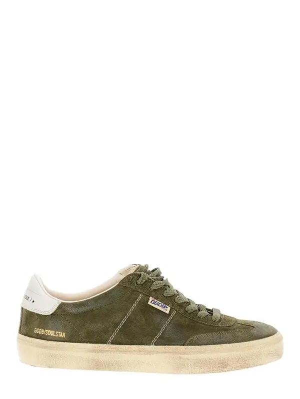GOLDEN GOOSE Leather Lace Up Sneakers - Multicolor