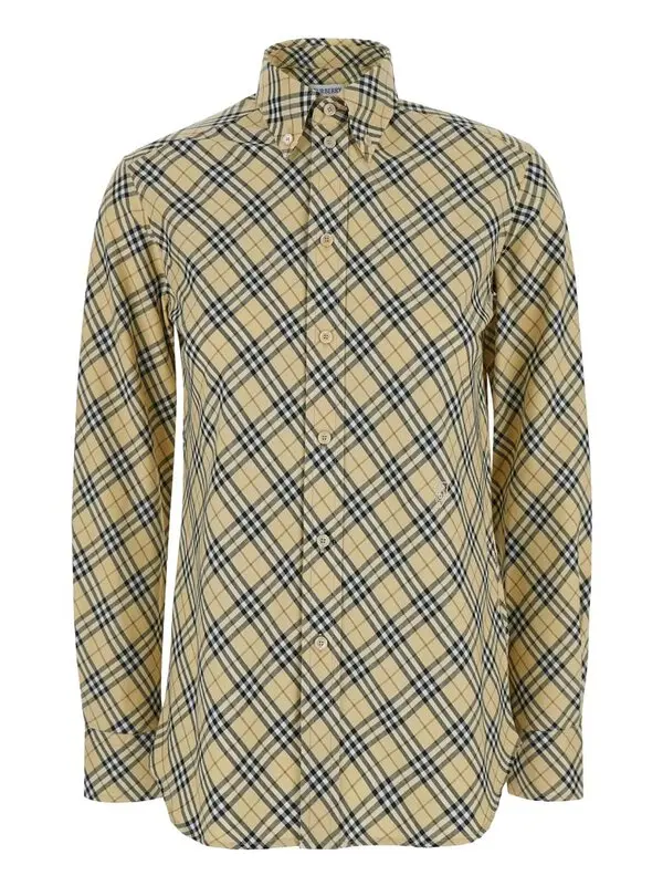 Burberry Cotton Oversize Check Shirt - Multicolor