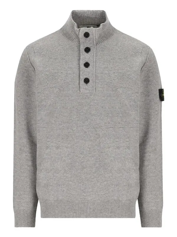 Stone Island Grey Sweaters & Knitwear Jumpers - Gray