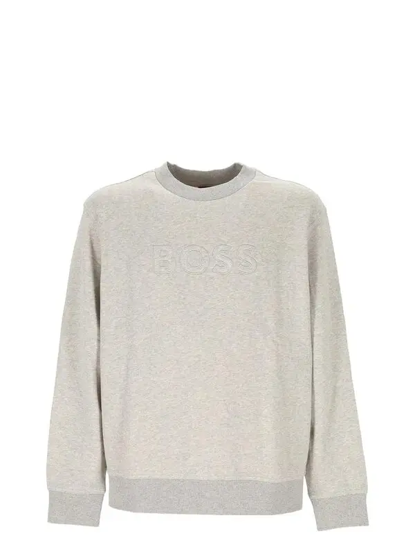 BOSS Grey Sweaters & Knitwear Sweatshirts - Gray