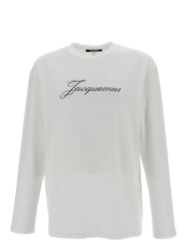 Jacquemus Long Sleeve Logo T-shirt - Multicolor
