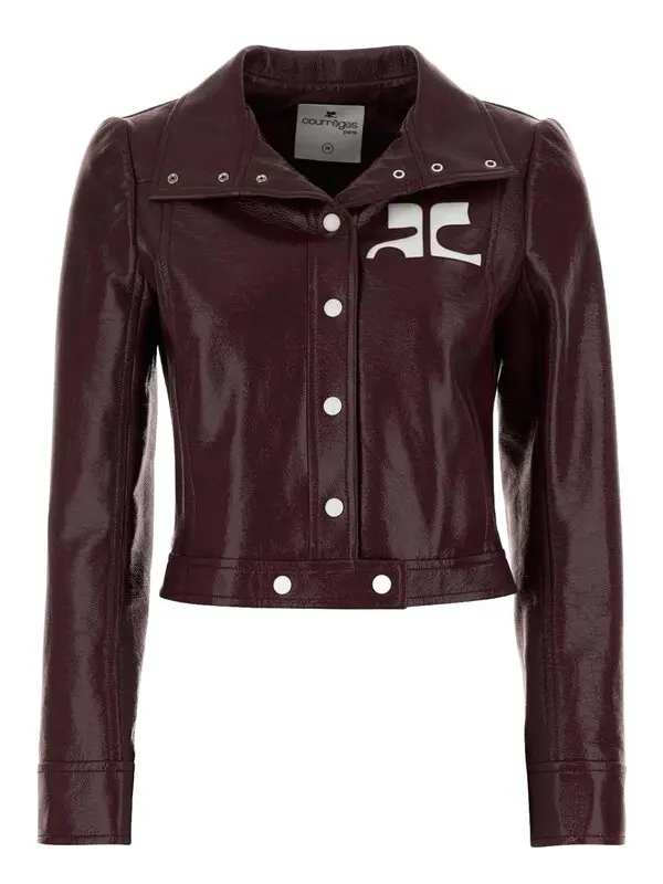 COURREGES Vinyl Blazer - Purple