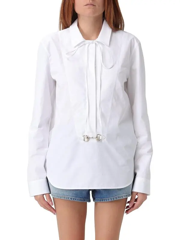 Gucci Long Sleeve Shirt - White
