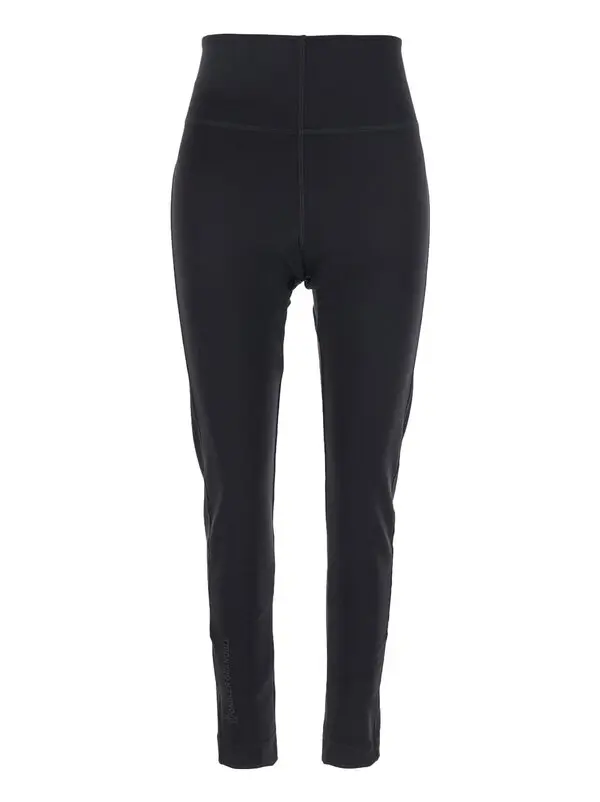 Moncler Tech Fabric Leggings With Zip Pocket - Multicolor
