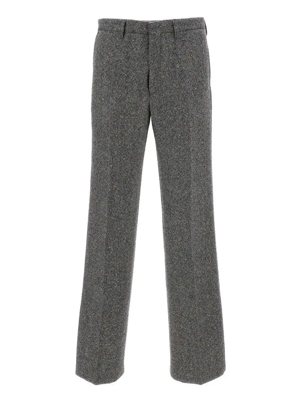 Dries Van Noten Checked Trousers - Multicolor