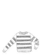 Dries Van Noten Striped Ribbed Knitwear - Multicolor