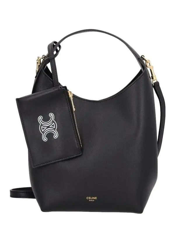 Celine Small Hobo Bag - Black