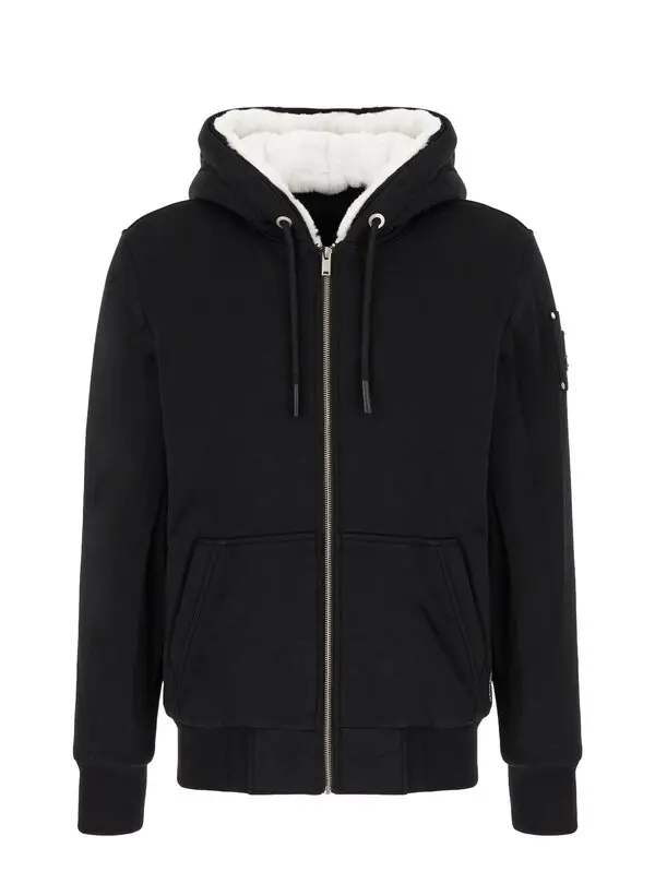 Moose Knuckles Zip Up Hooded Jacket - Multicolor