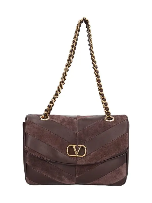 Valentino Garavani Djuna Medium Bag - Brown