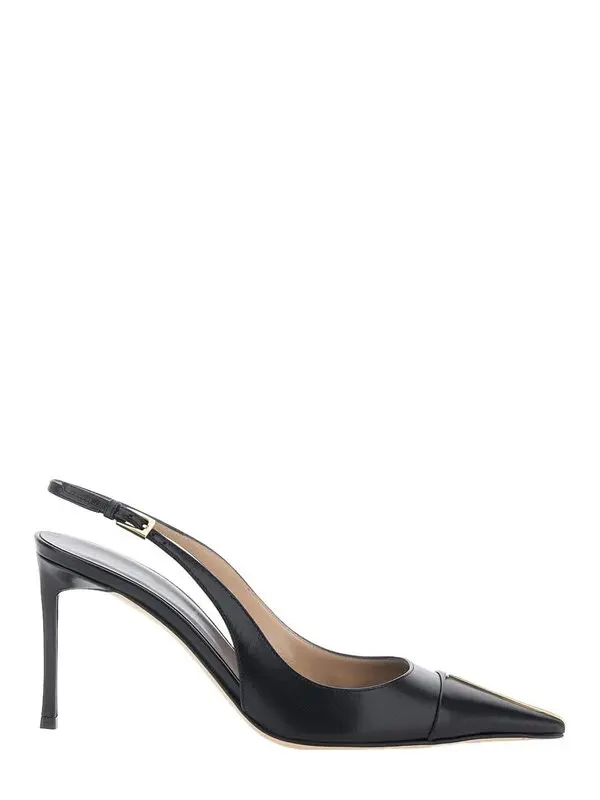 TOM FORD Leather Slingback Pumps - Multicolor