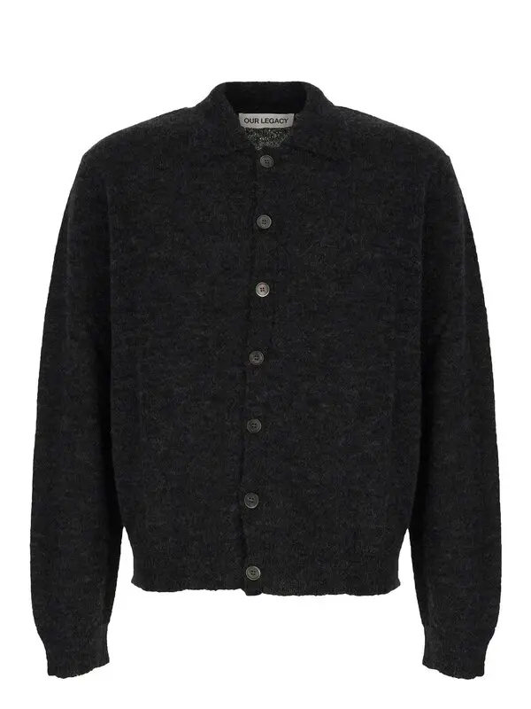 Our Legacy Collared Heavy Knit Cardigan - Multicolor