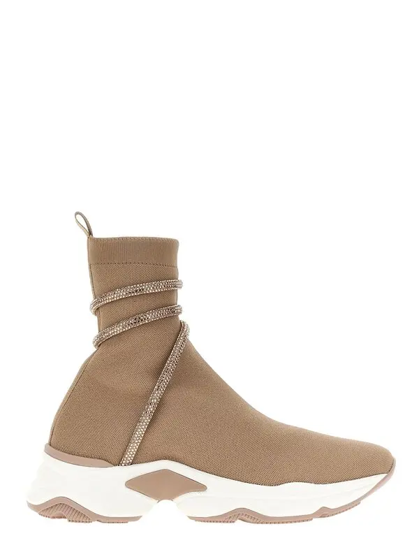 Rene Caovilla Cleo Running Sneakers - Cream