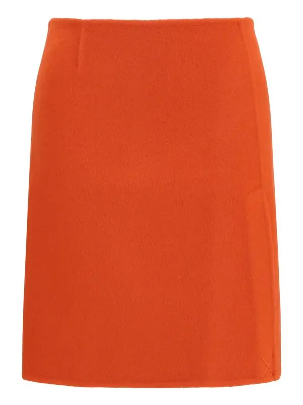 P.a.r.o.s.h Wool Mini Skirt - Red
