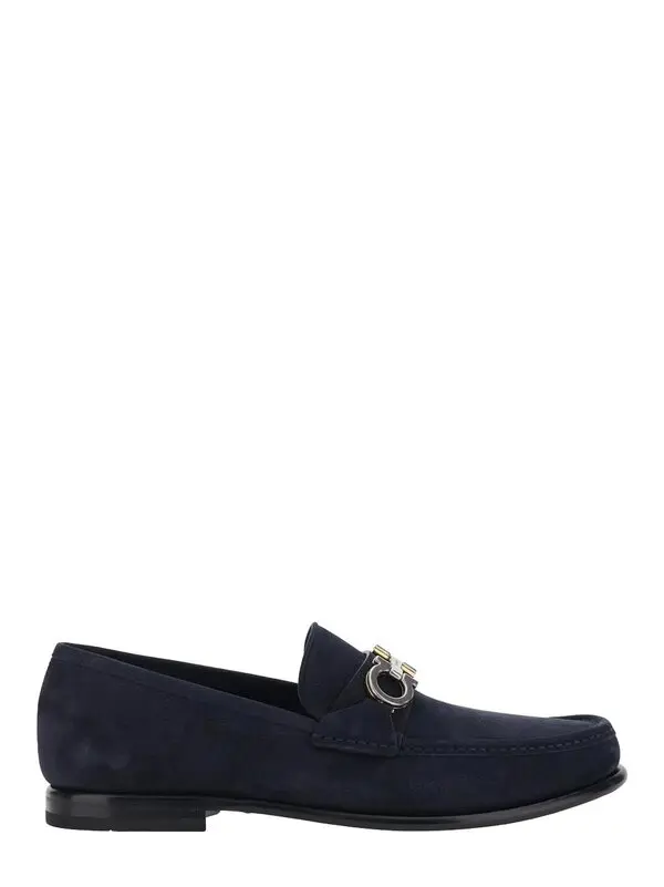 FERRAGAMO Avril Leather Loafers - Multicolor